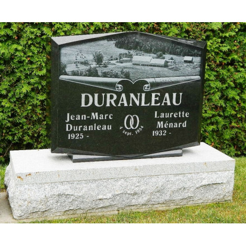 The farm and its habitat · E-166 · Memorial Headstone